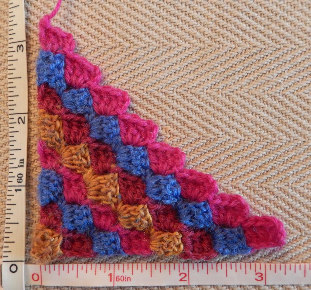 Calculate chart/project size | Stitch Fiddle